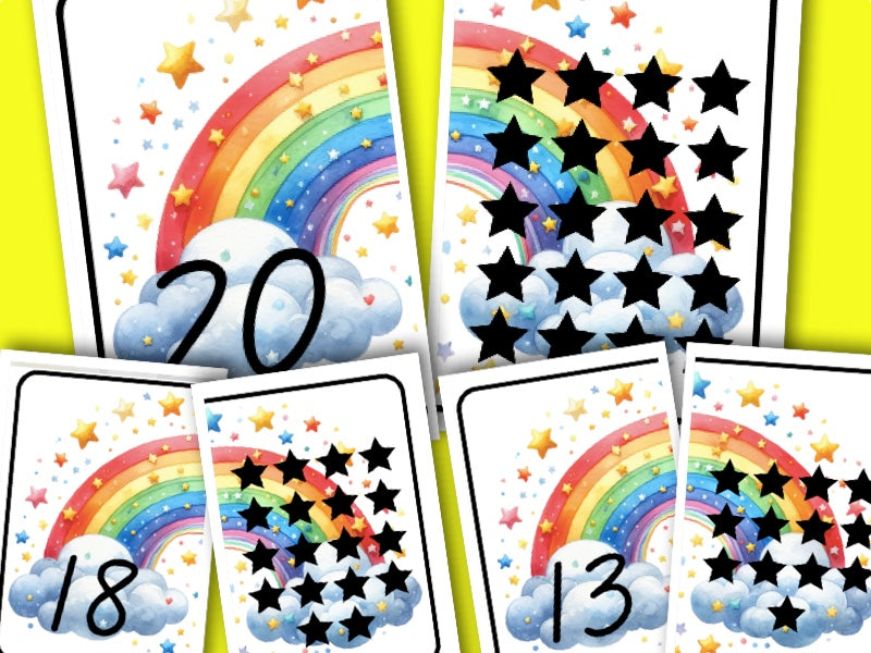 Printable Numbers activity - 1 to 20, matching game – Kiss My Patootie