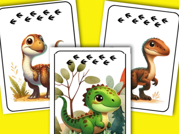 Printable Dinosaur activity - Matching game – kissmypatootie